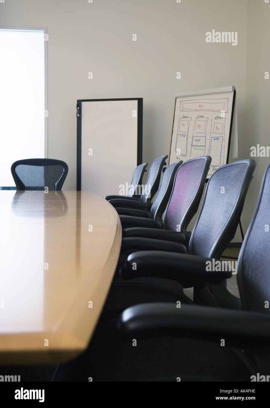 Empty conference room Stock Photo - Alamy