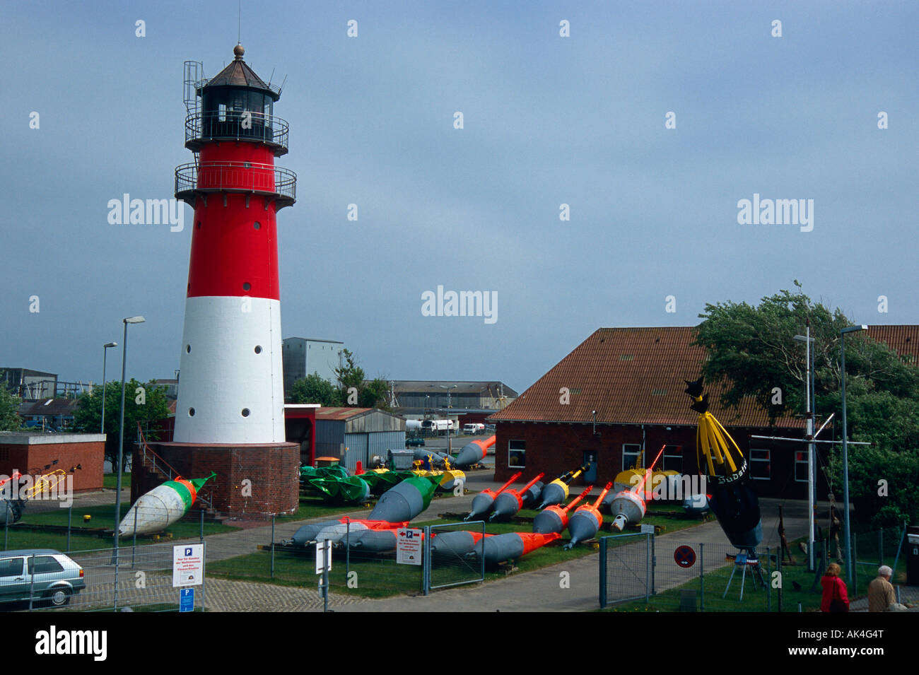 Lighthouse / Busum Stock Photo - Alamy