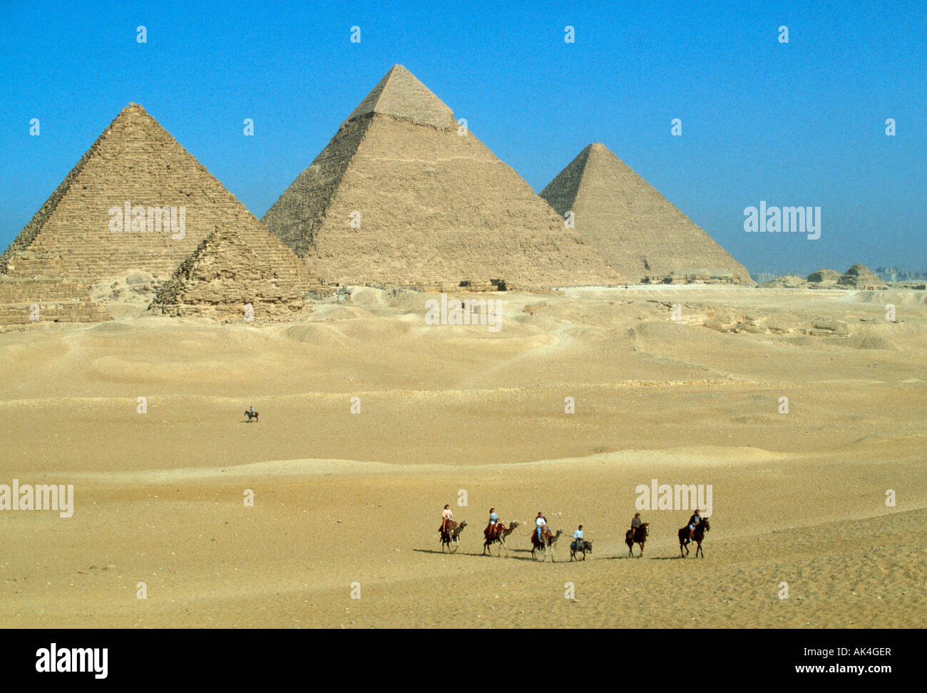 Pyramids of Giza Stock Photo - Alamy