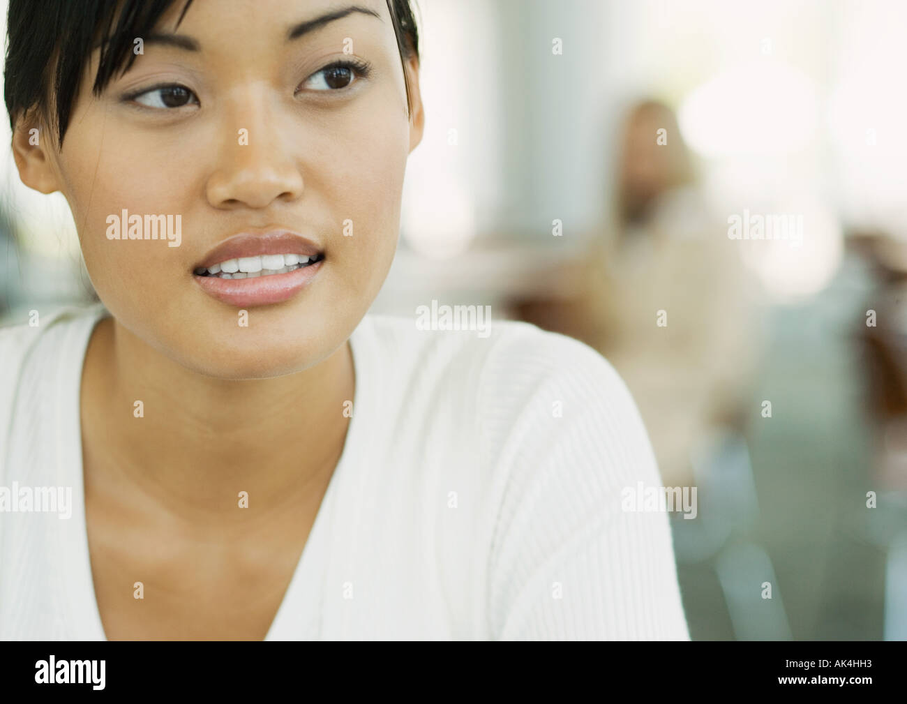Pretty young asian woman turning hi-res stock photography and images ...