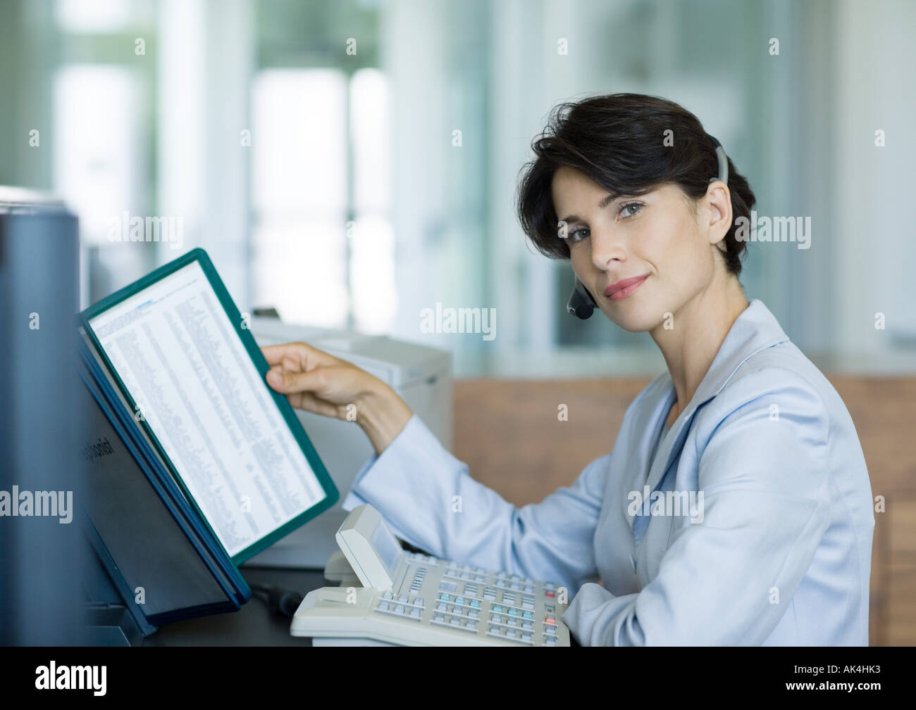 Telephone operators work on switchboards hi-res stock photography and ...