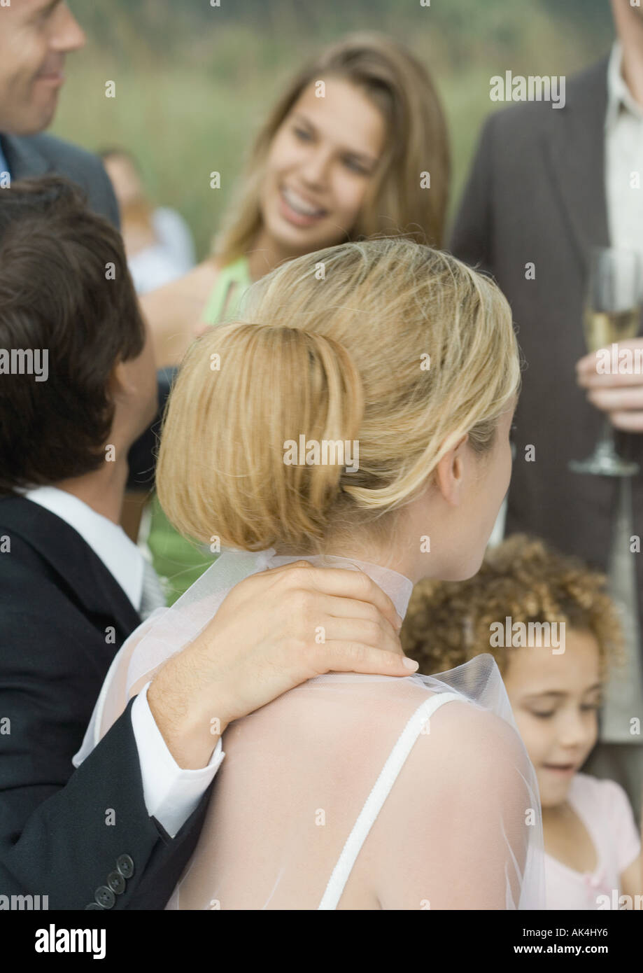 Behind the scene bride hi-res stock photography and images - Alamy
