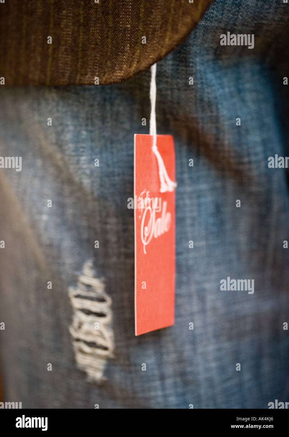 Price tag tags attached hi-res stock photography and images - Alamy