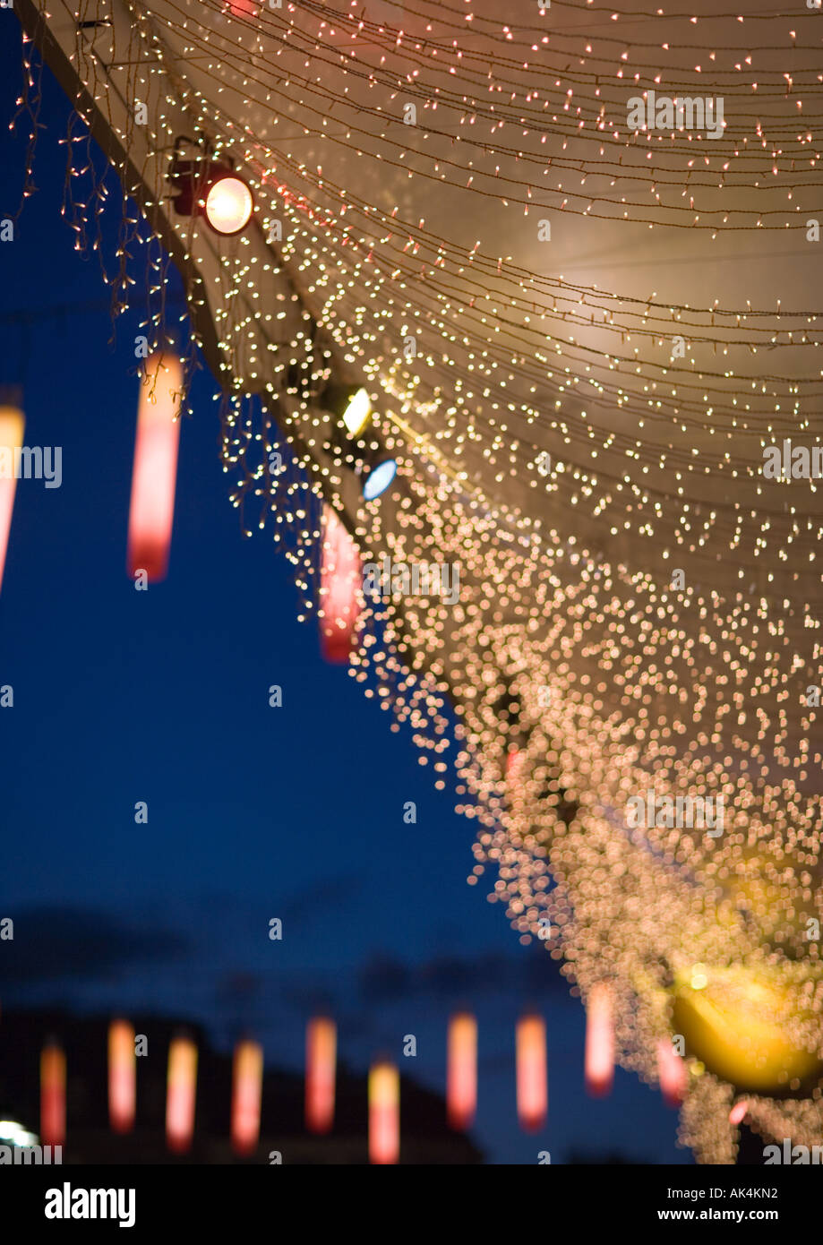 Row christmas decorations on hi-res stock photography and images - Alamy