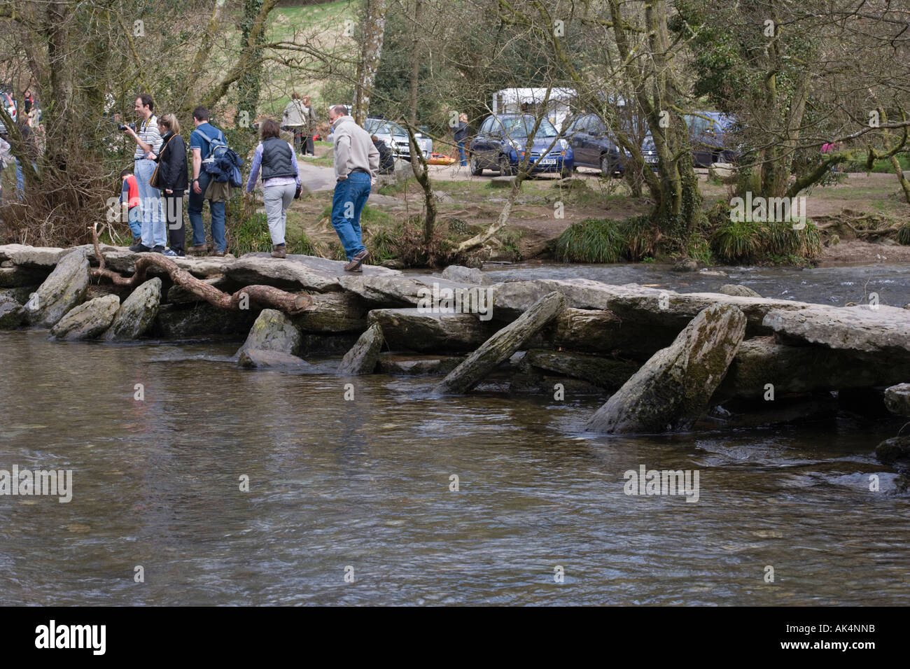 Tarr steps woodland national nature reserve hi-res stock photography ...