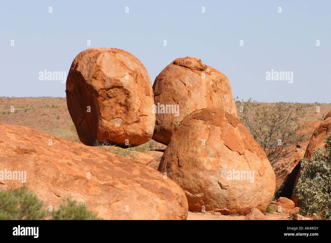 Australien : Karlu Karlu / Australia : Devil's Marbles Stock Photo - Alamy