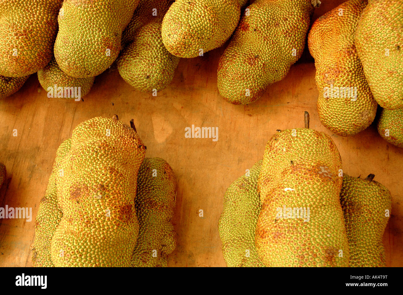Durian fruit at a market in Brunei Stock Photo - Alamy