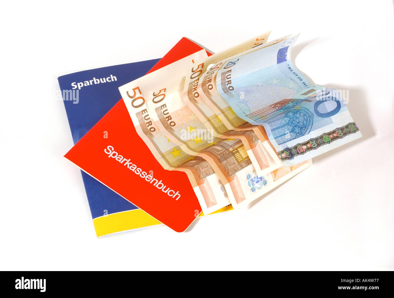 bankbook and bank notes Stock Photo - Alamy