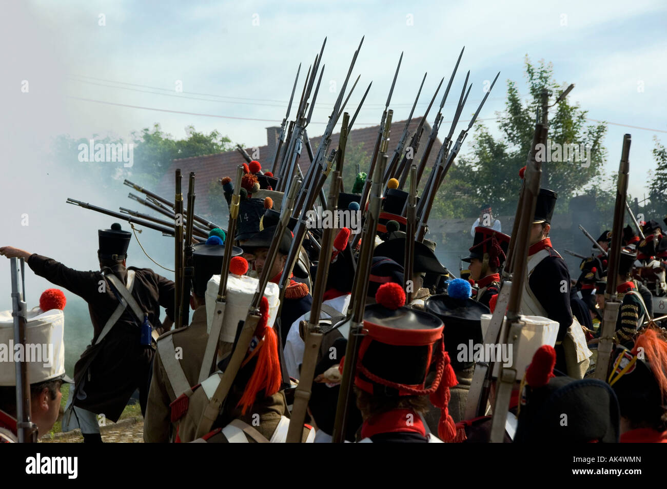 Battle of waterloo reconstruction hi-res stock photography and images ...
