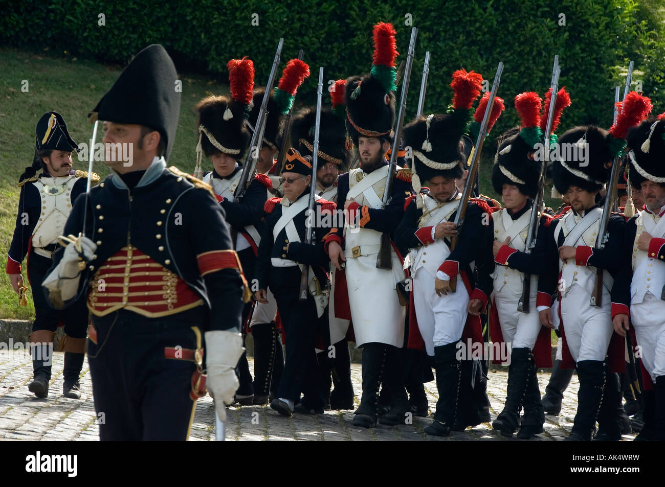 Battle of waterloo reconstruction hi-res stock photography and images ...