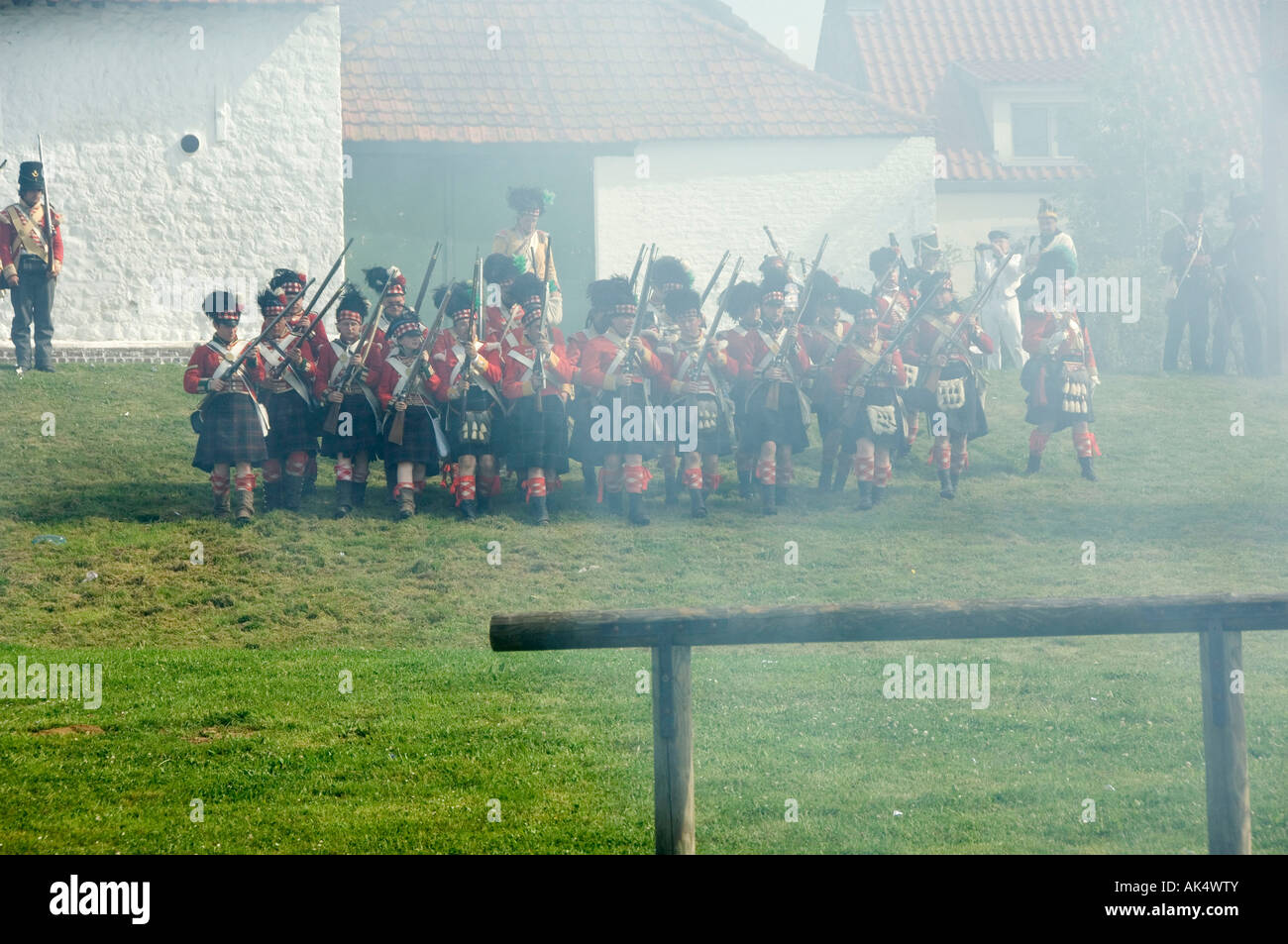 Battle of waterloo reconstruction hi-res stock photography and images ...