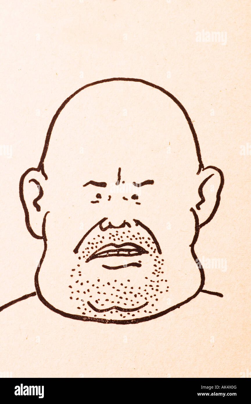 1950s cartoon man hi-res stock photography and images - Alamy