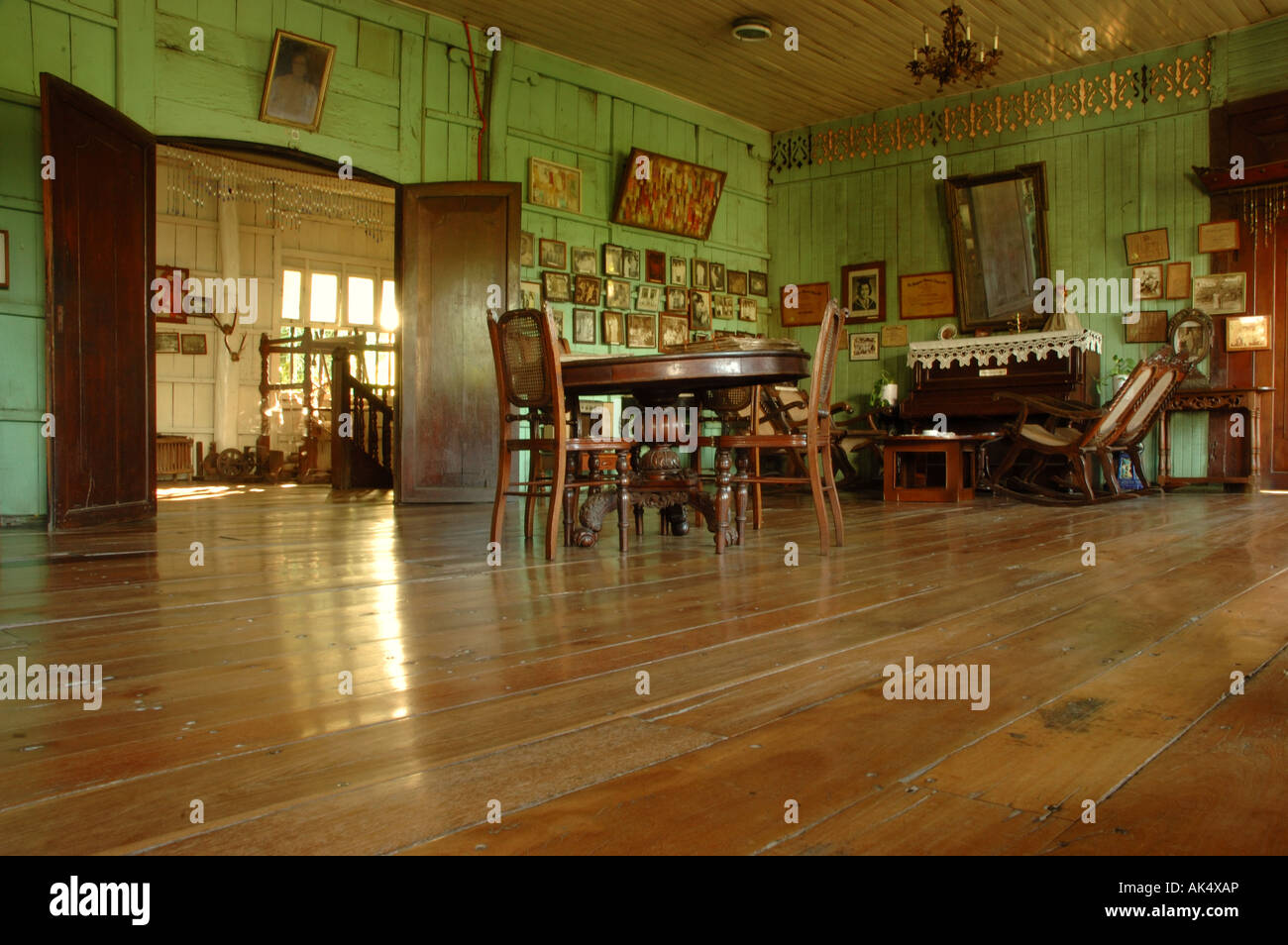 Inside of a colonial home in Vigan, Philippines Stock Photo - Alamy