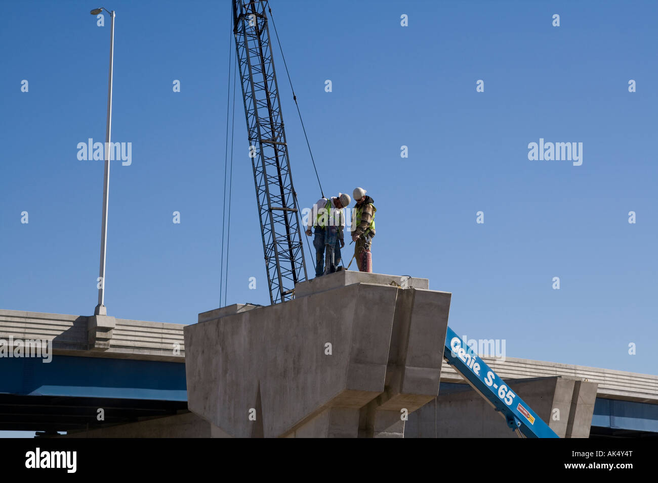 Marquette interchange project overpass construction Milwaukee Wisconsin ...