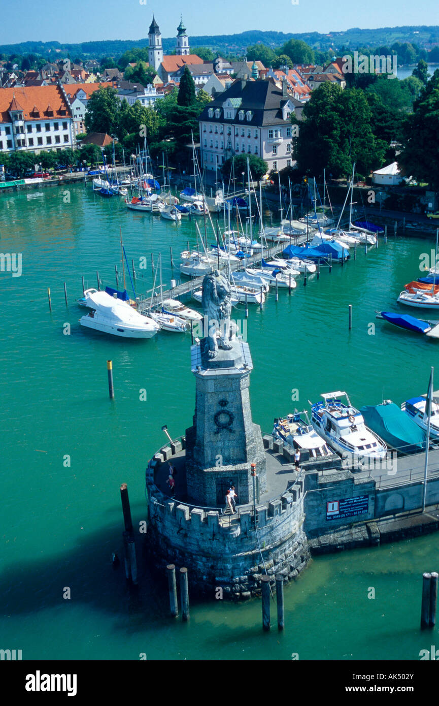 Harbour / Lindau Stock Photo - Alamy