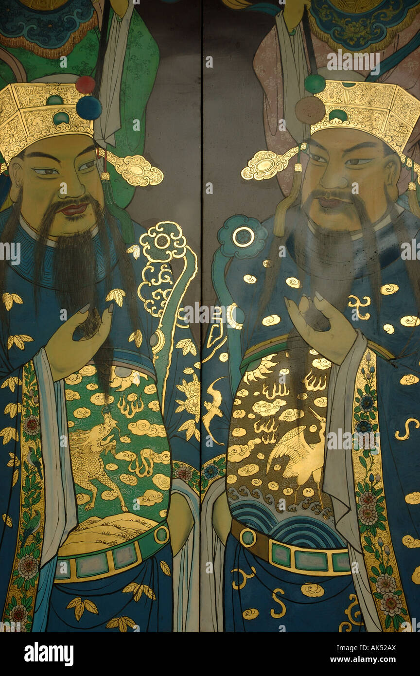 Chinese buddhist artwork in georgetown, Malaysia Stock Photo - Alamy