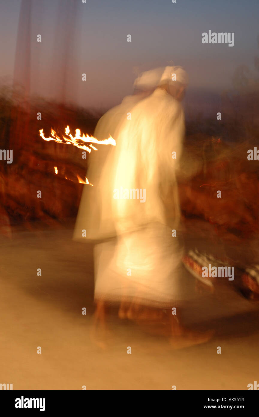 Man in white robes hi-res stock photography and images - Alamy