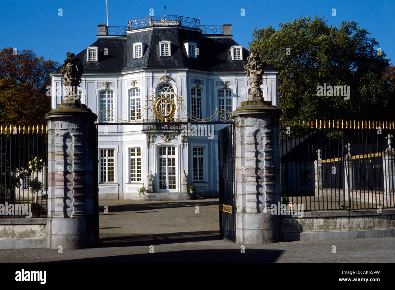 Castle Falkenlust / Bruhl Stock Photo - Alamy