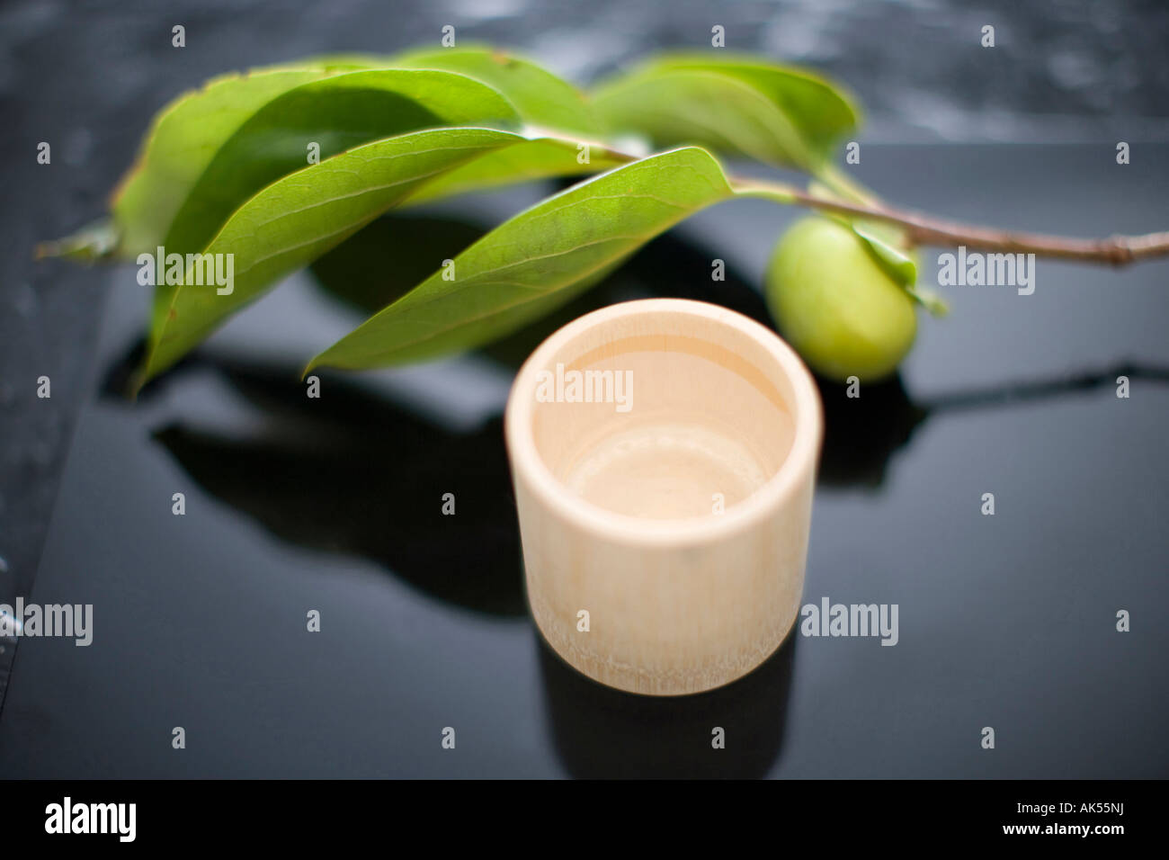Small sake cup Stock Photo - Alamy