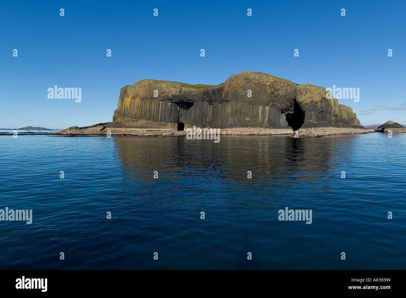 Fingal's Cave, Staffa Island, Scotland Stock Photo - Alamy