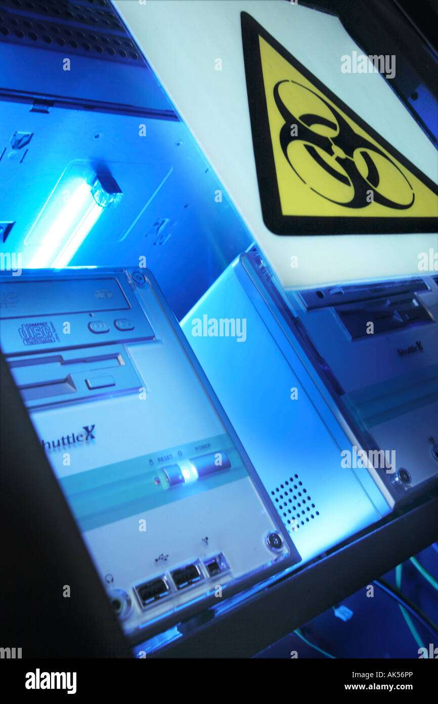 toxic PC biohazard Stock Photo - Alamy