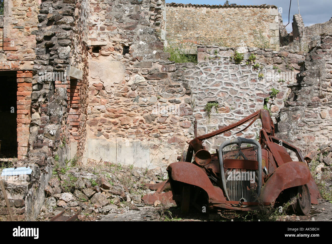 Oradour-sur-Glane was a village in France destroyed by the Germans on ...