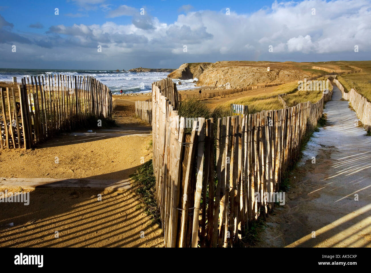 Beach / Quiberon Stock Photo - Alamy