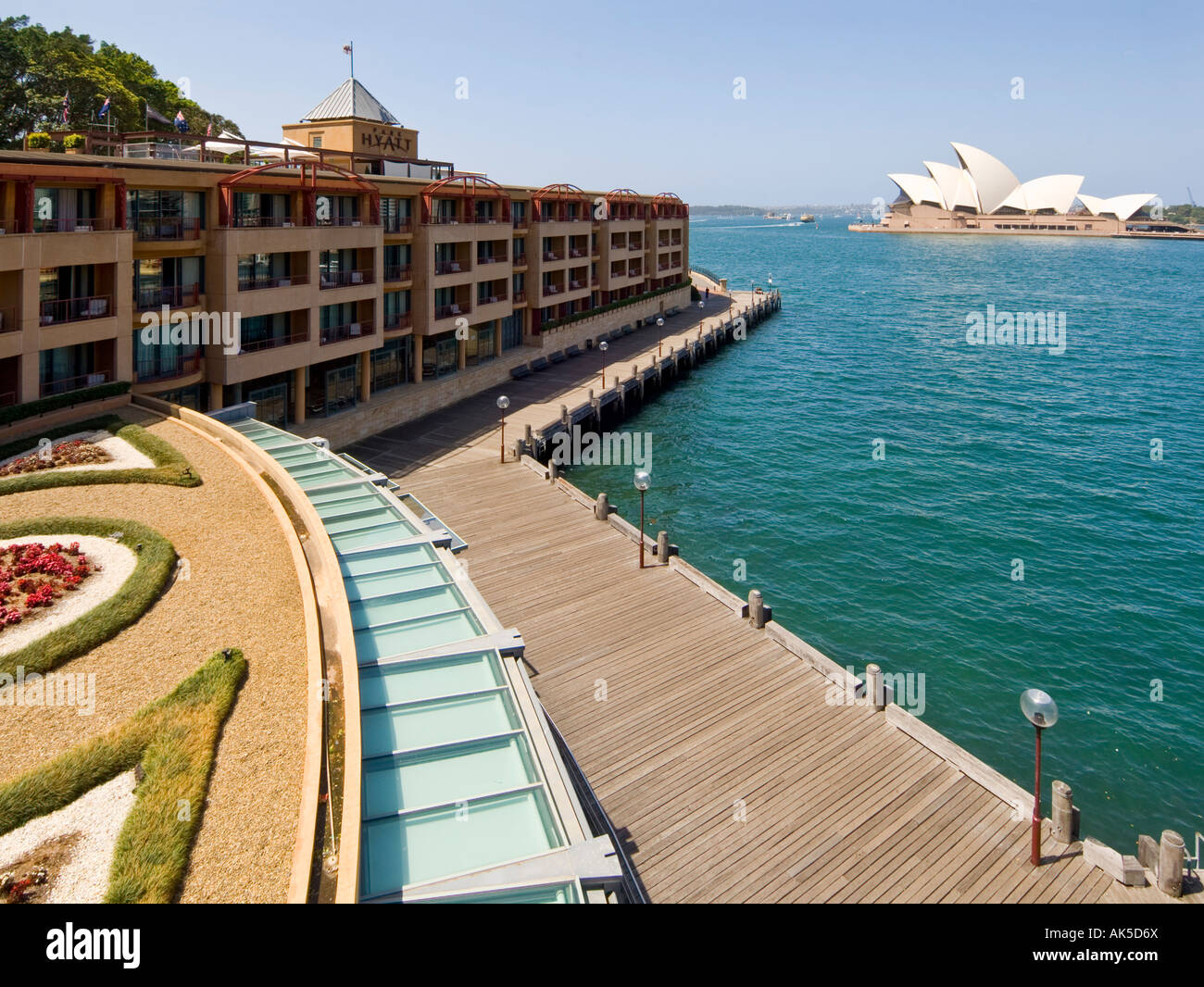 Sydney Opera House and the Park Hyatt Sydney New South Wales Australia ...