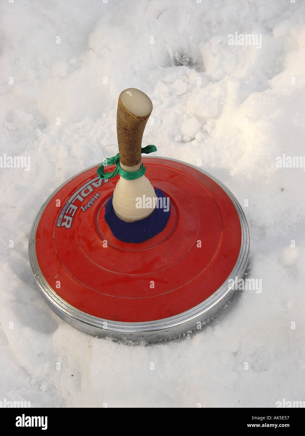 Ice stick shoot winter sport Stock Photo - Alamy