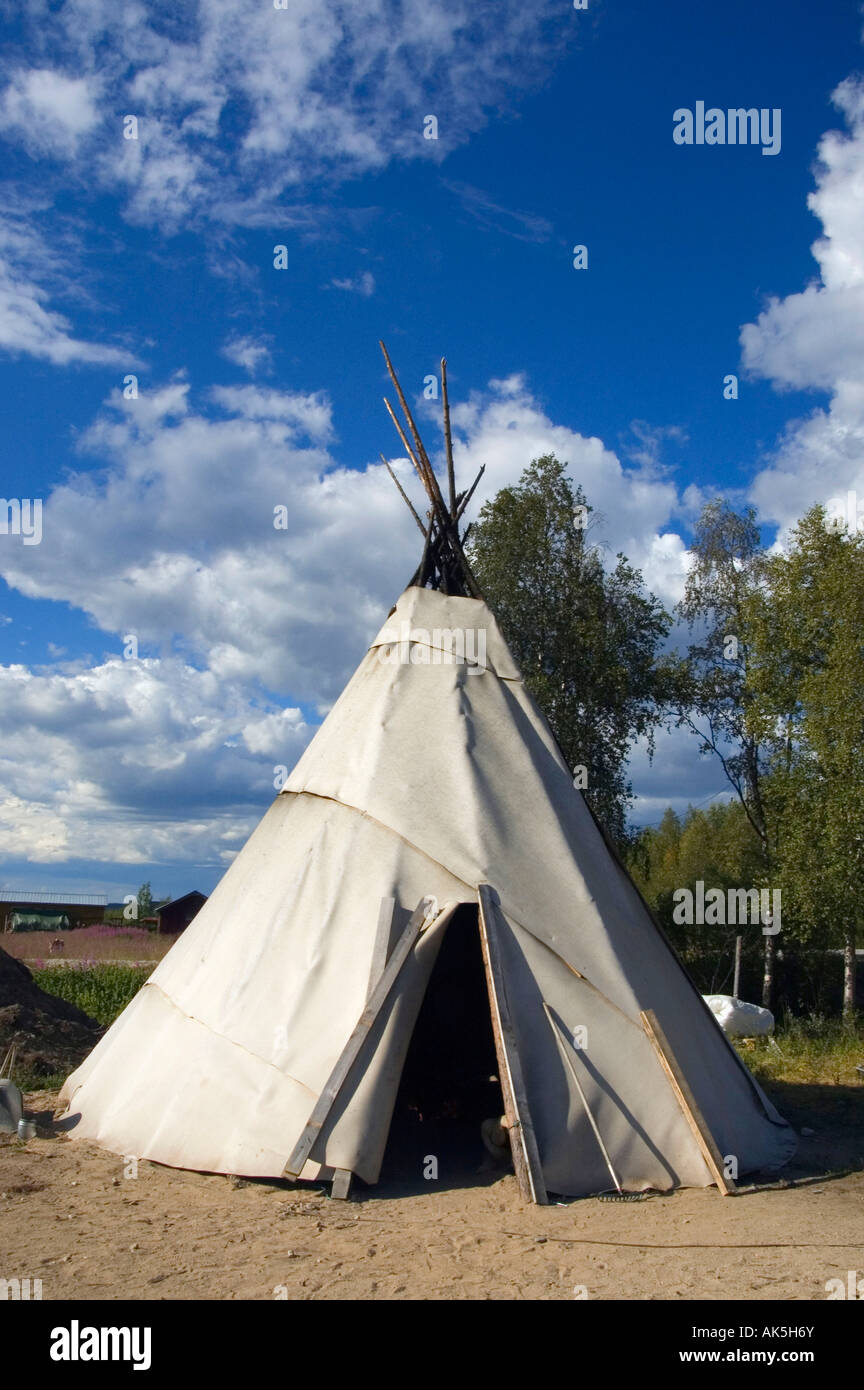 Tent of sami people hi-res stock photography and images - Alamy