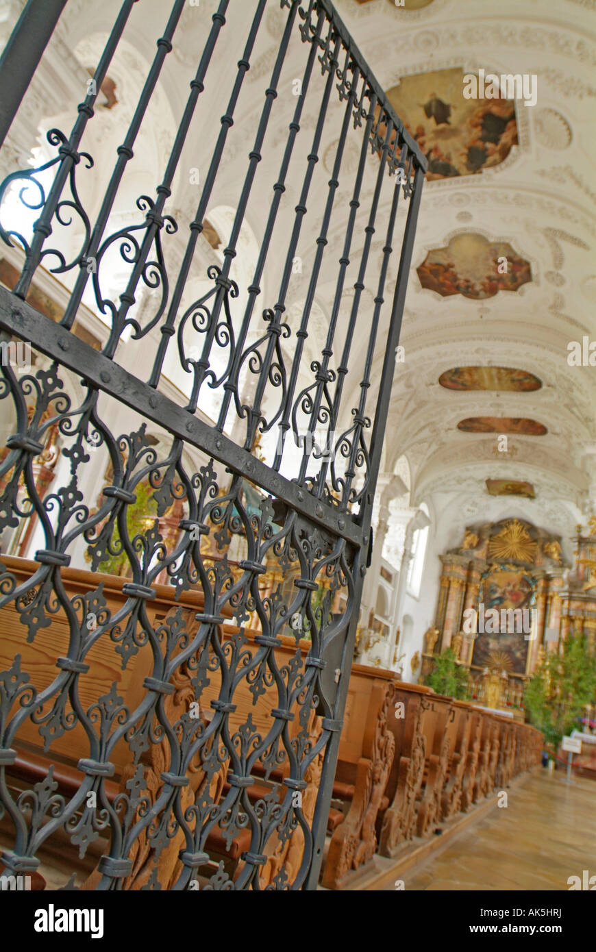 Irsee / Monastery church Stock Photo - Alamy