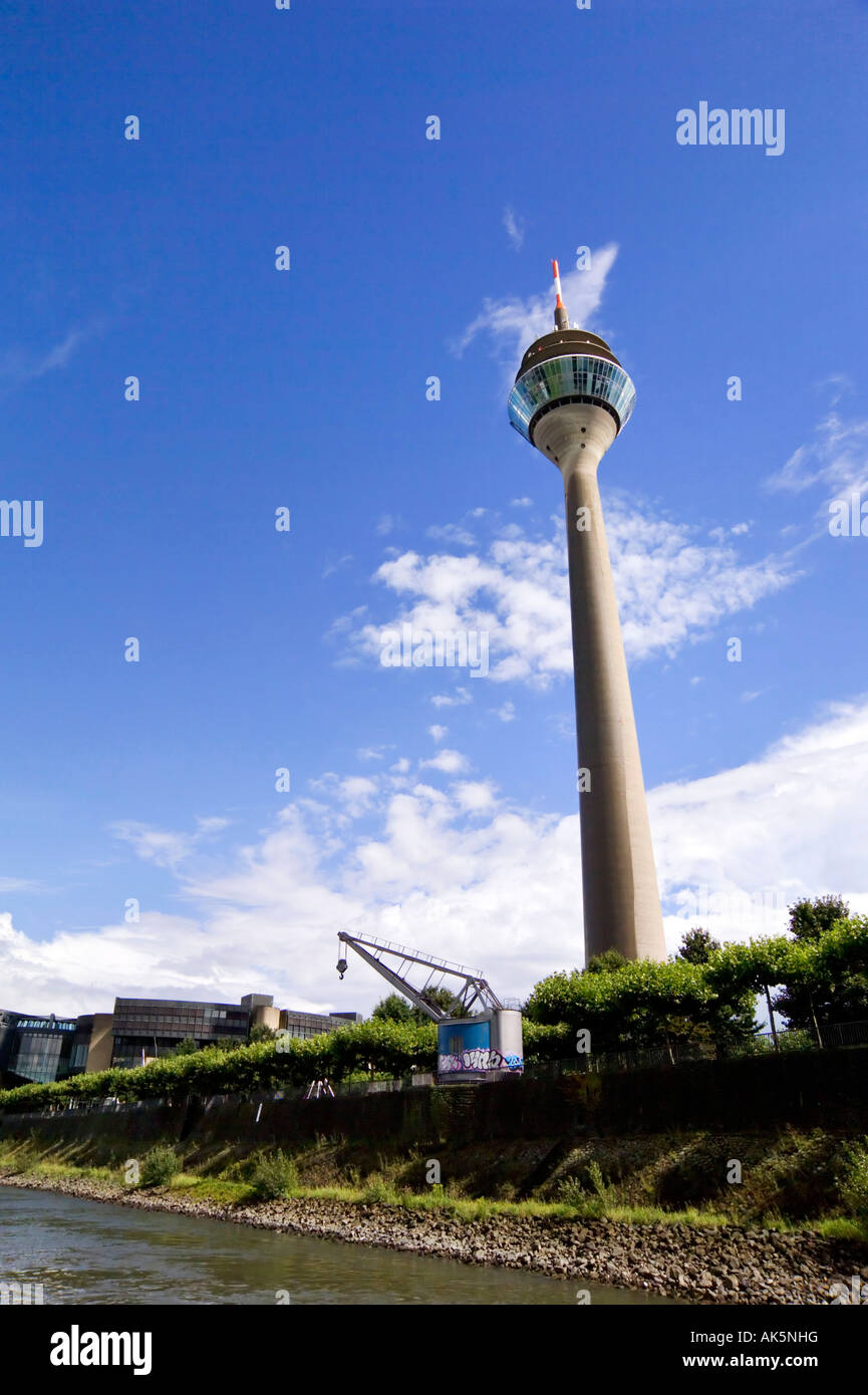 Rhine tower / Dusseldorf Stock Photo - Alamy