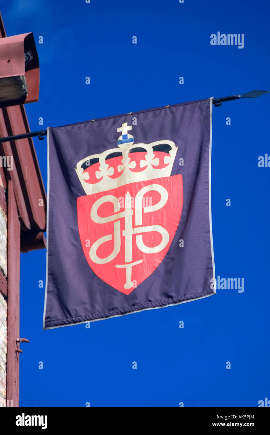 Upright format flag hi-res stock photography and images - Alamy