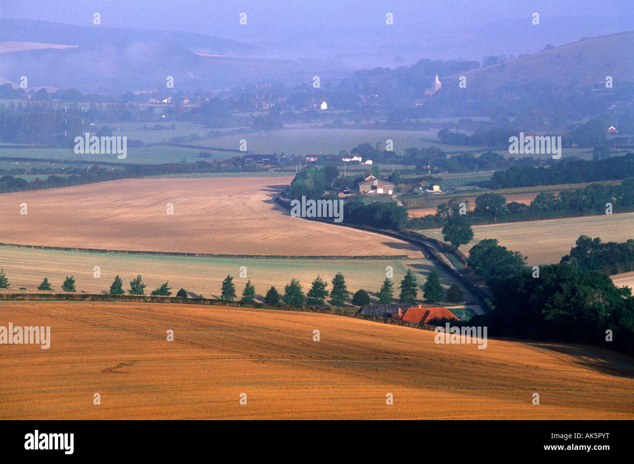 Butser hill road hi-res stock photography and images - Alamy