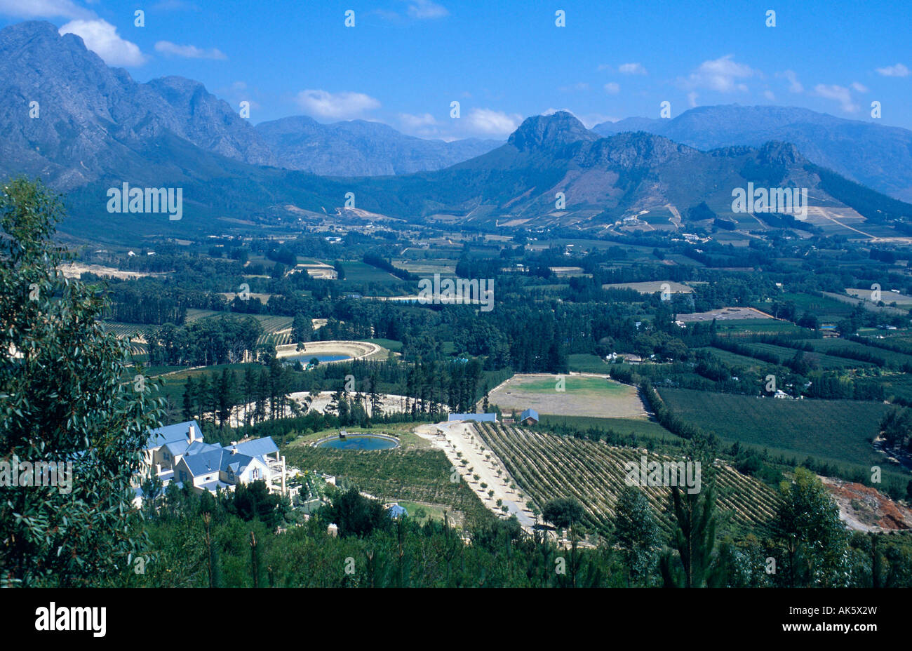 Franschhoek valley hi-res stock photography and images - Alamy