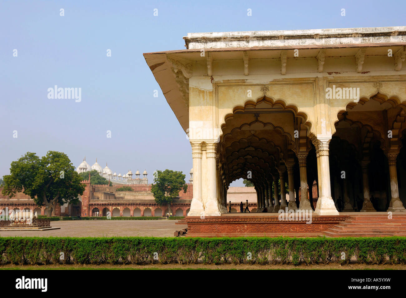Red Fort, Agra Stock Photo - Alamy