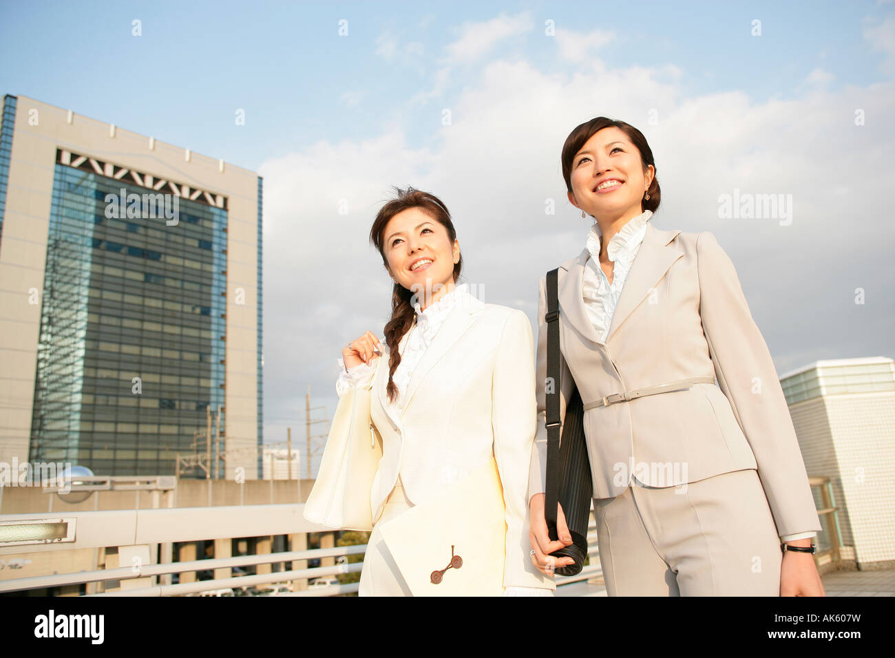 Two people strolling side hi-res stock photography and images - Alamy
