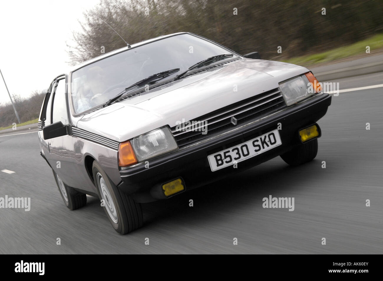 Renault Fuego sports car Stock Photo - Alamy