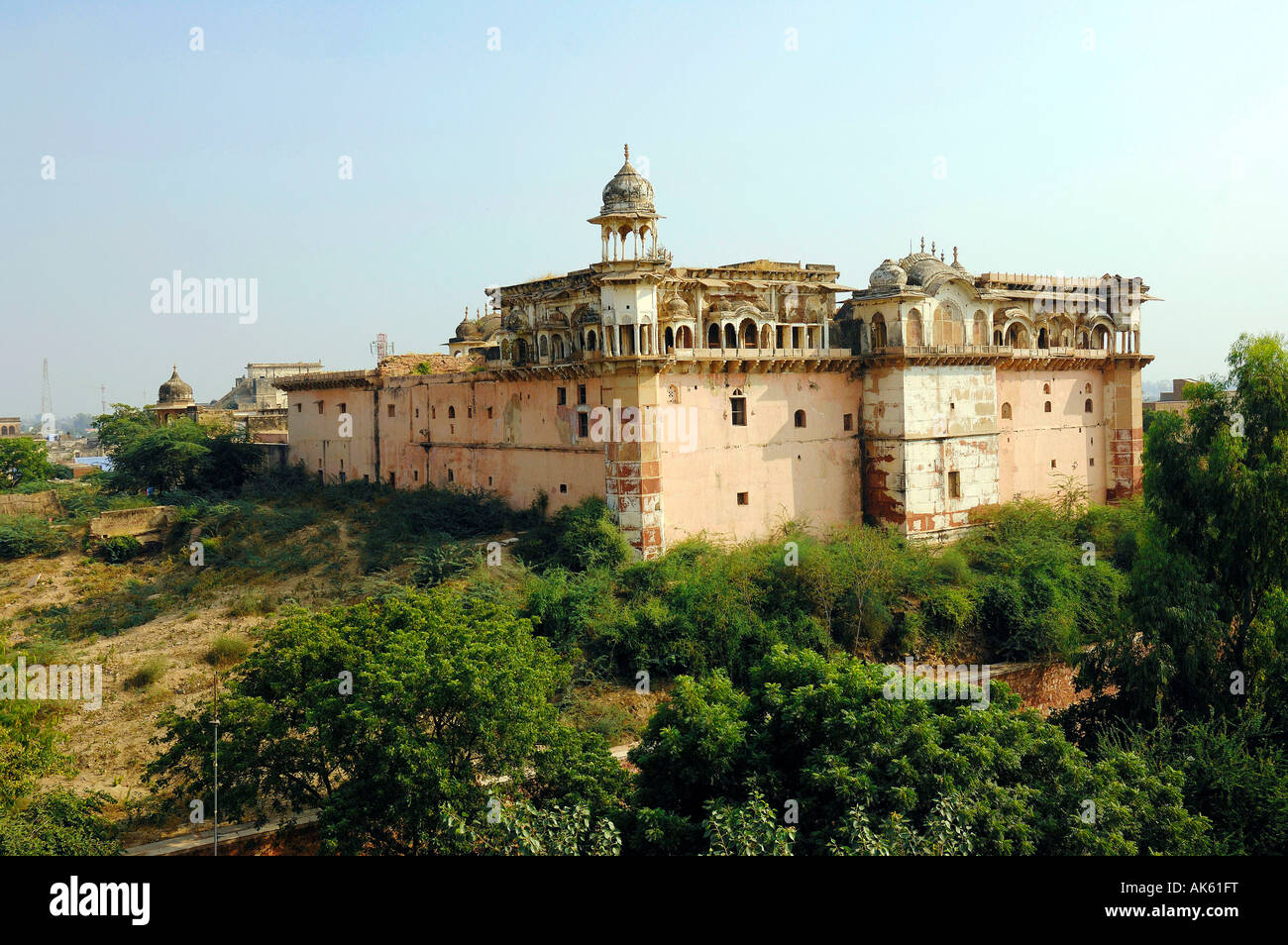 Kishori Mahal, Bharatpur Stock Photo - Alamy