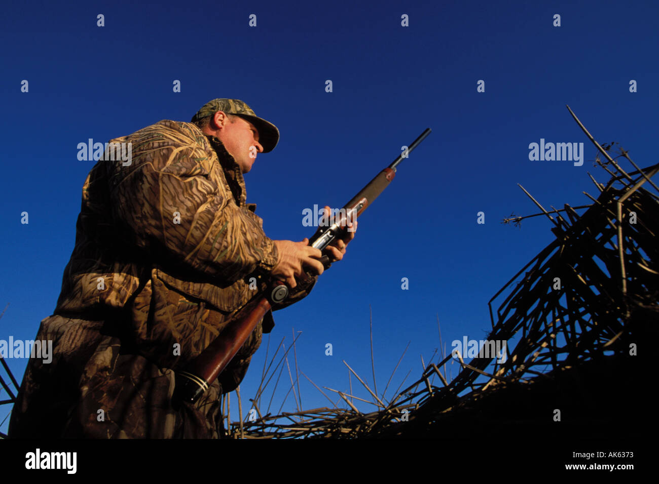 California, Suisin Marsh, Duck Hunting, Can Can Club Stock Photo - Alamy