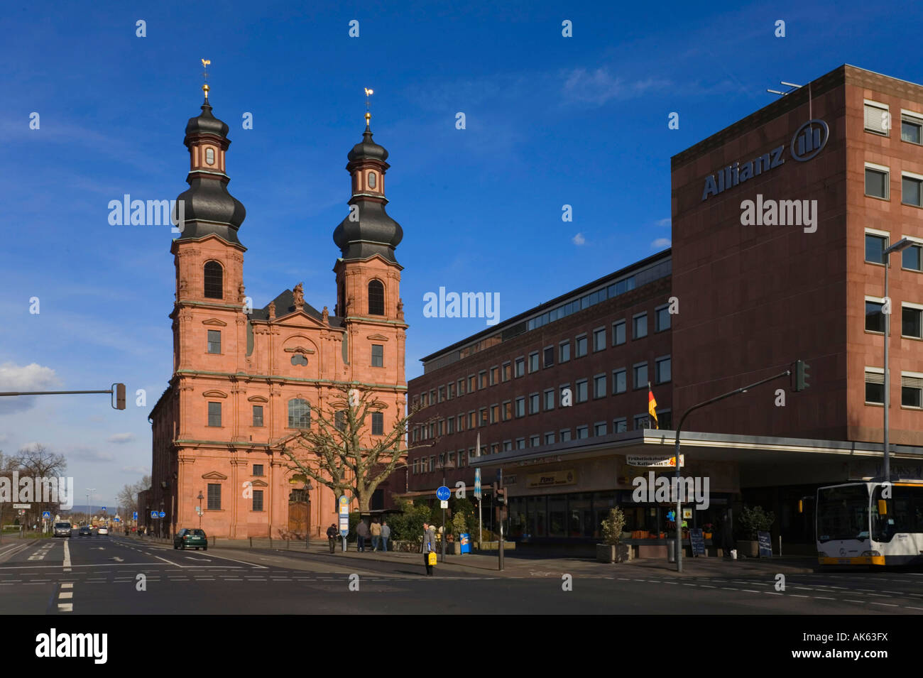 Church St. Peter / Mainz Stock Photo - Alamy