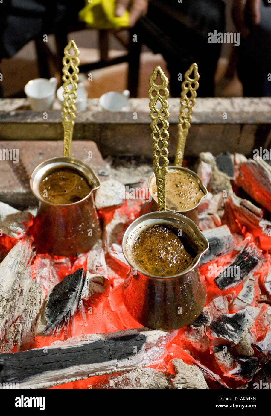 Traditional Turkish Coffee Stock Photo - Alamy