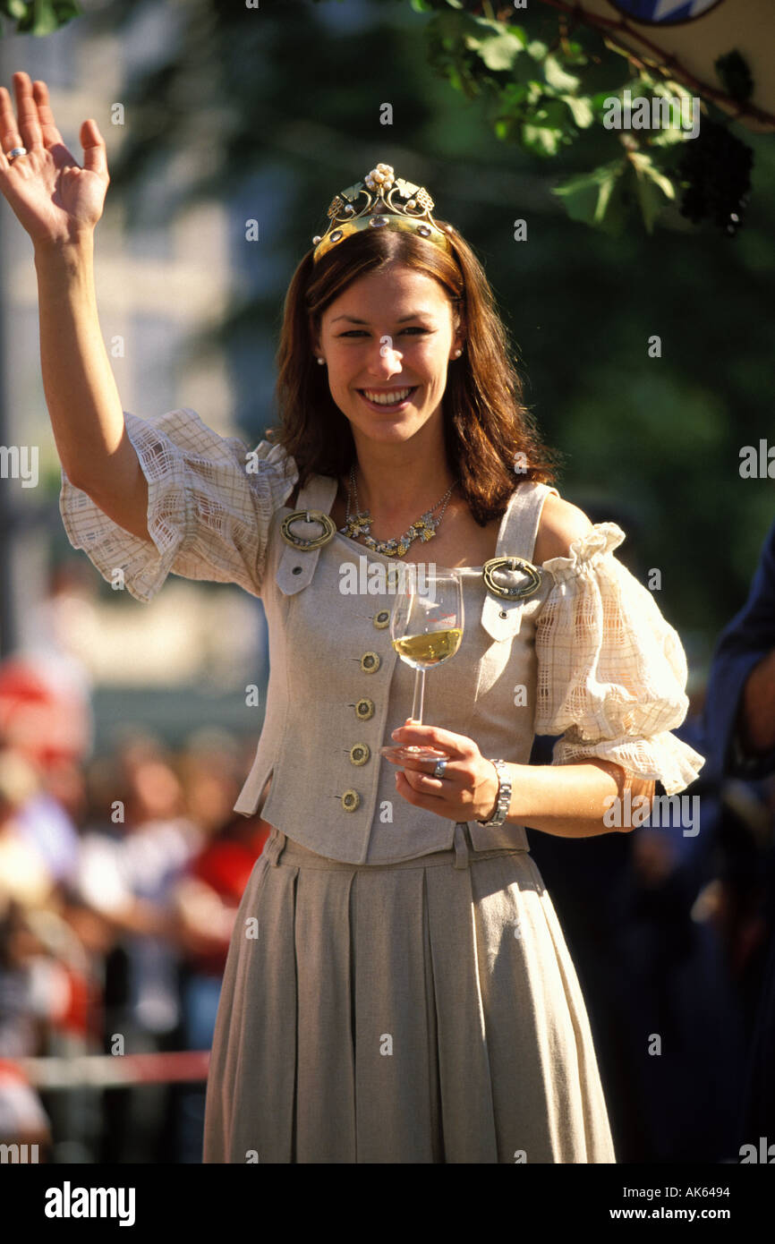 Germany, Munich, Oktoberfest, Parade of Festival Hosts and Breweries ...