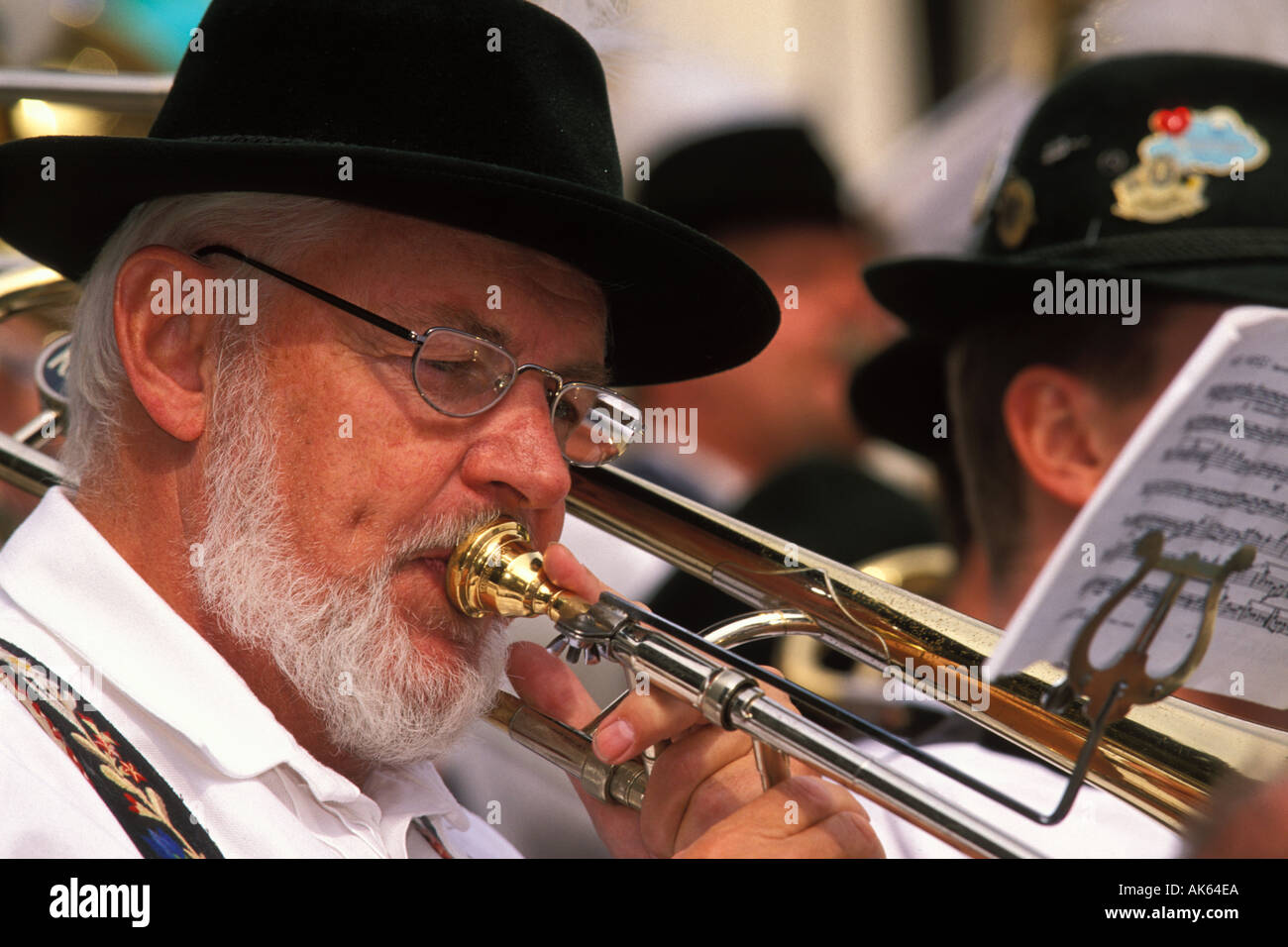 Oktoberfest munich band hi-res stock photography and images - Alamy