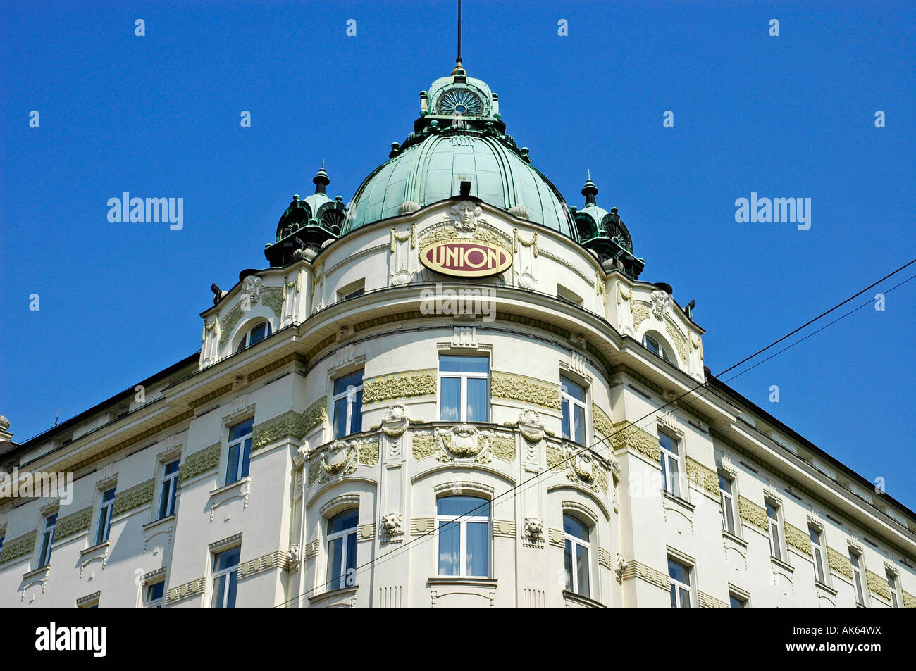 Grand Hotel Union / Ljubljana Stock Photo - Alamy