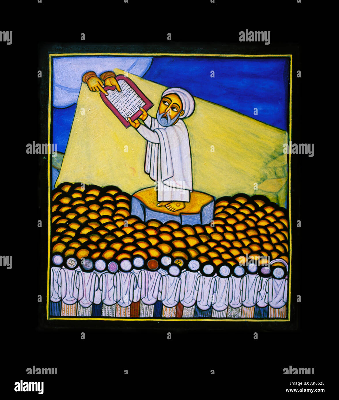 Moses ten commandments icon hi-res stock photography and images - Alamy