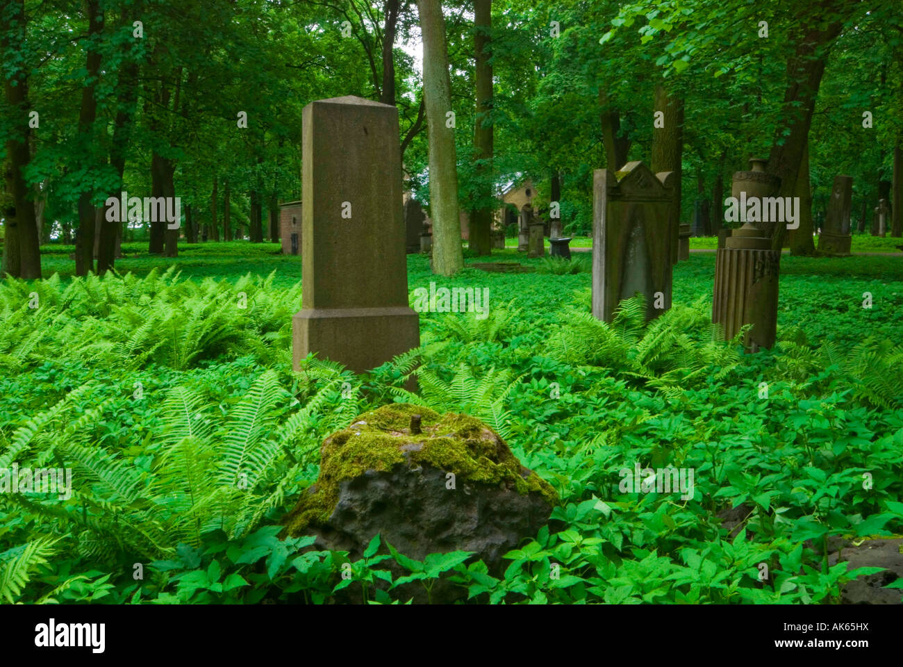 Cemetery / Riga Stock Photo - Alamy