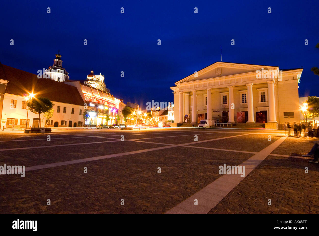 Vilnius townhall hi-res stock photography and images - Alamy