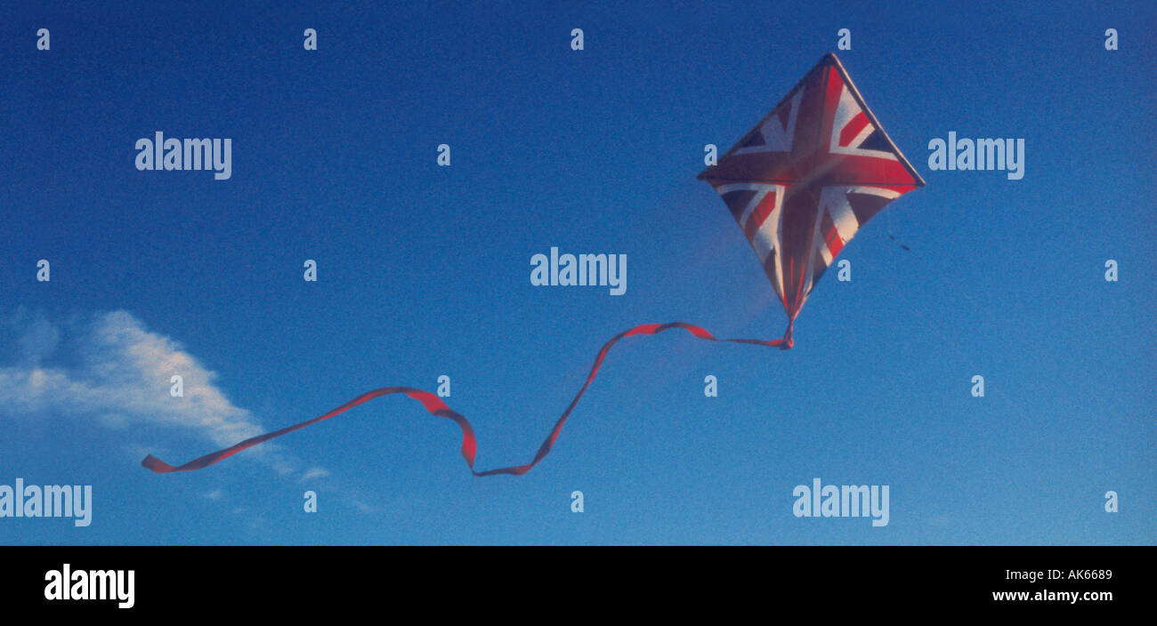 Union Jack Kite, union flag Stock Photo - Alamy