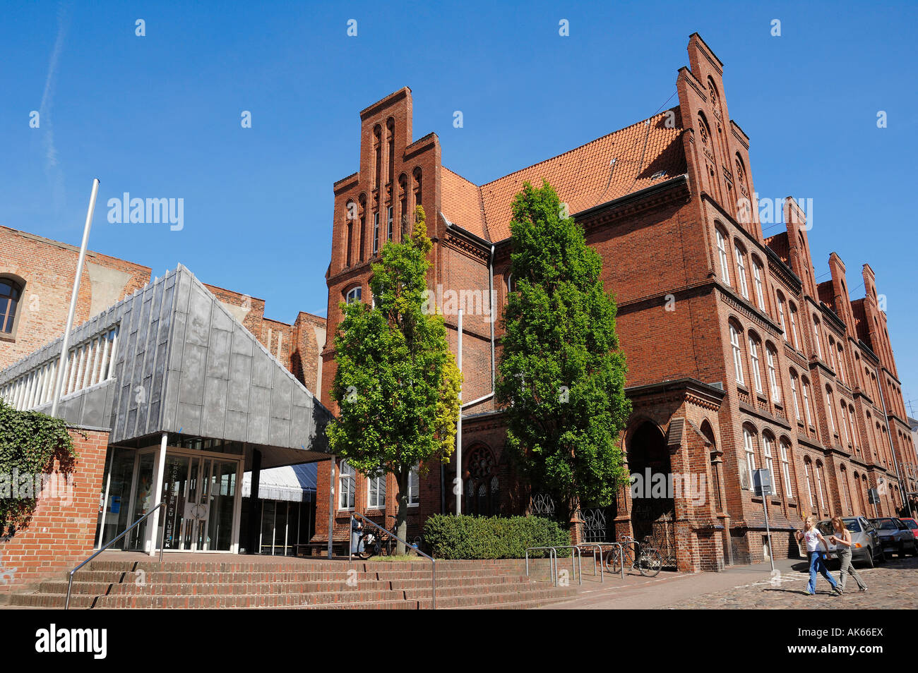 Castle monastery / Lubeck Stock Photo - Alamy